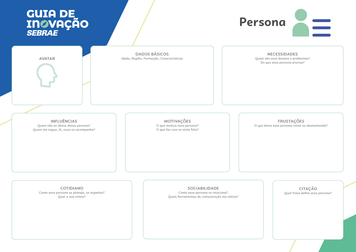 Ferramenta Persona - Baixe Grátis | Sebrae/PR